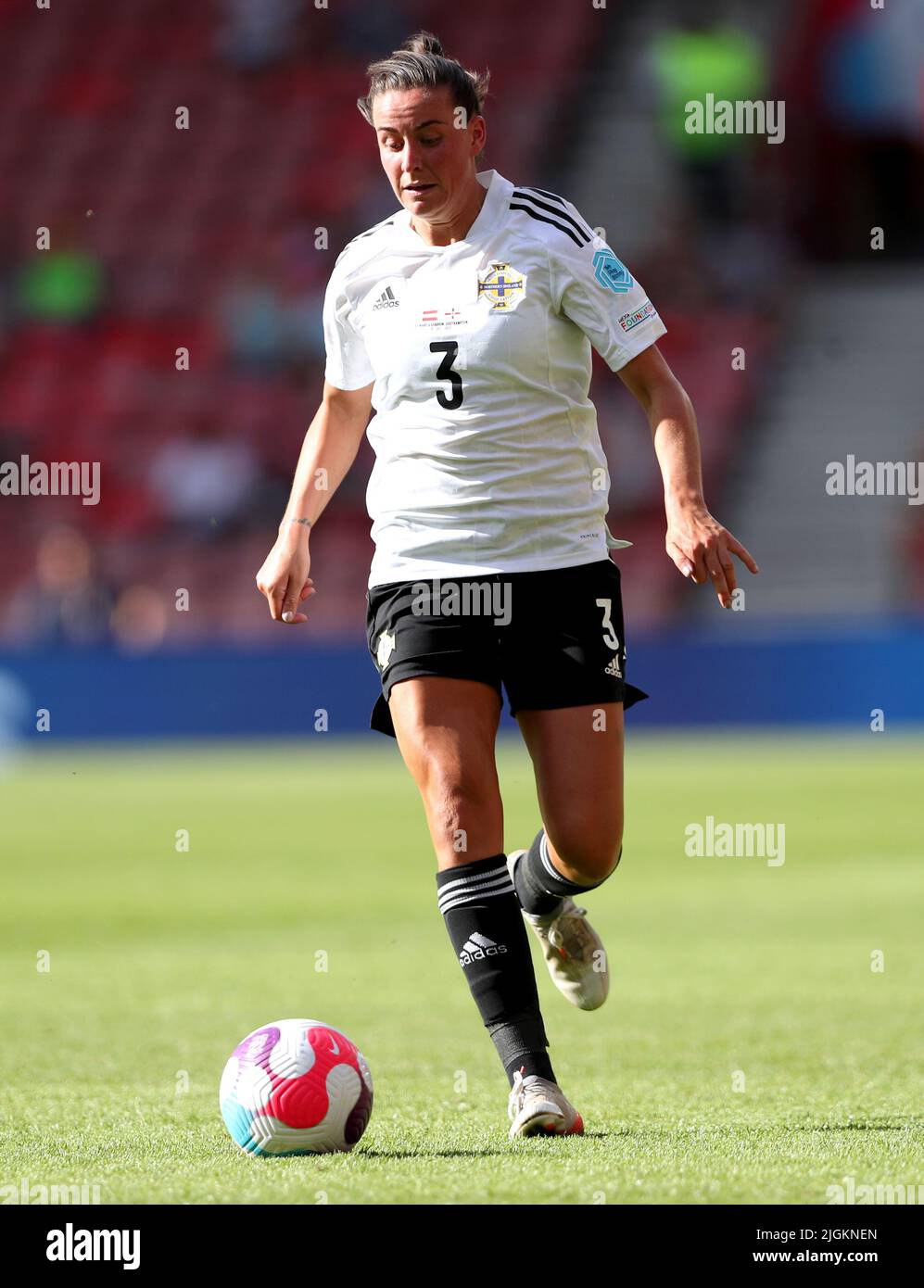 Northern Ireland's Demi Vance during the UEFA Women's Euro 2022 Group A ...