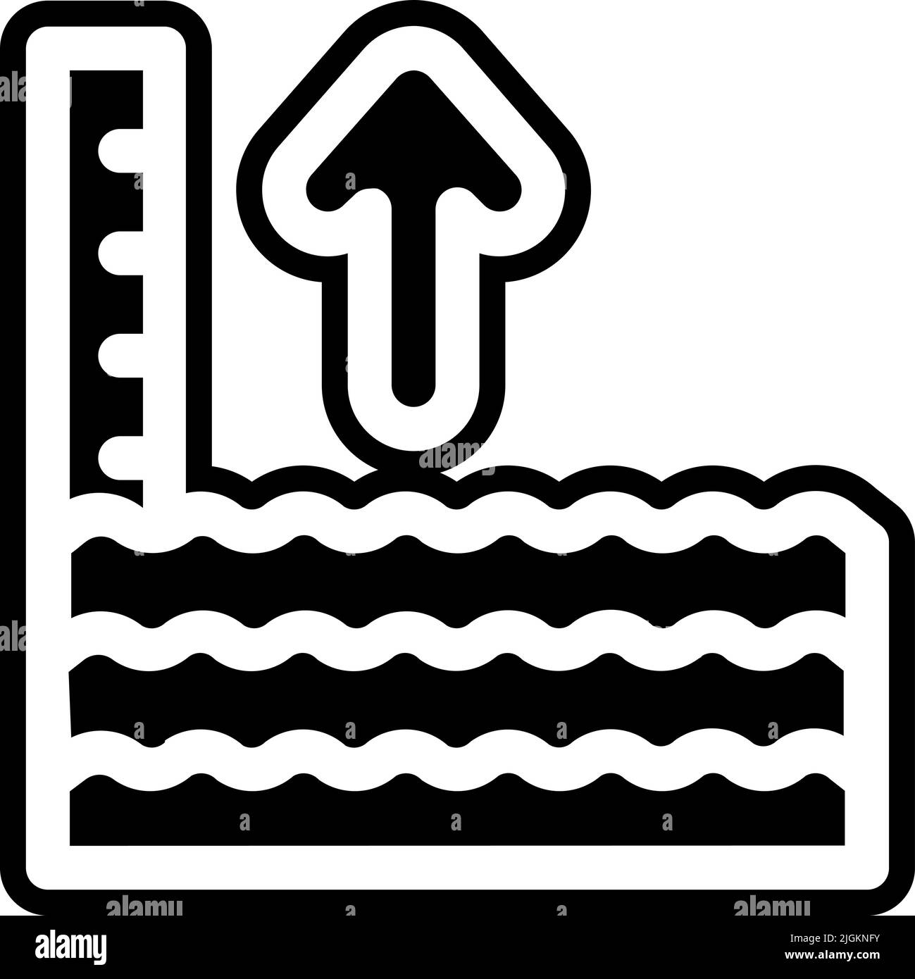 water level icon Stock Vector Image & Art - Alamy