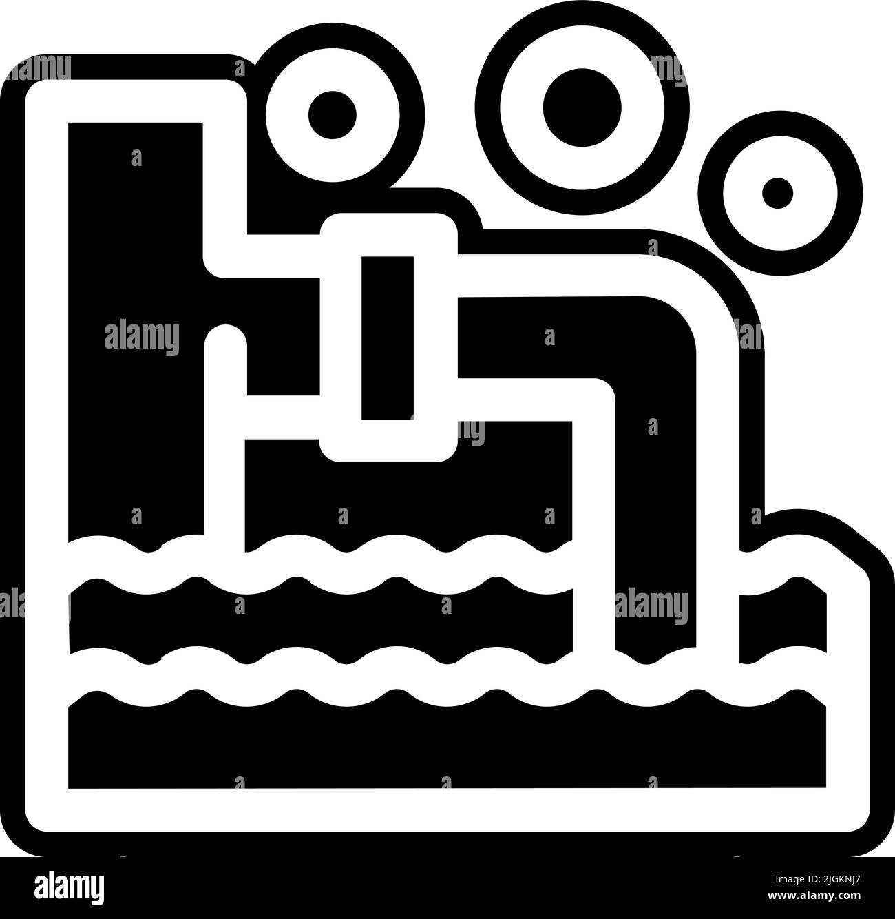 waste water icon Stock Vector Image & Art - Alamy