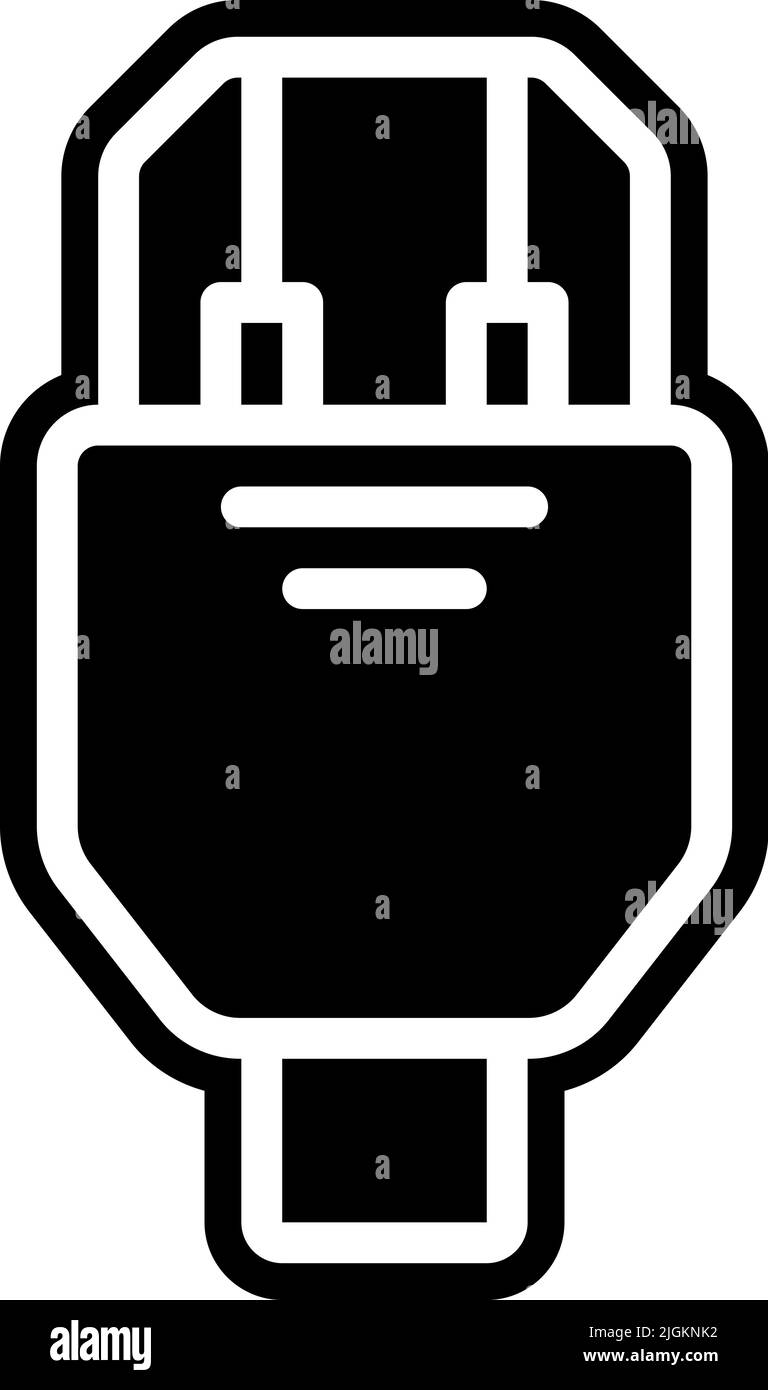 micro usb icon Stock Vector Image & Art - Alamy