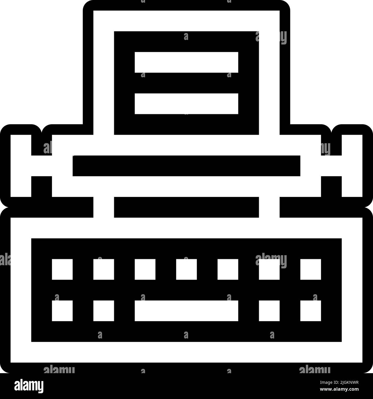 Typewriter design Black and White Stock Photos & Images - Alamy