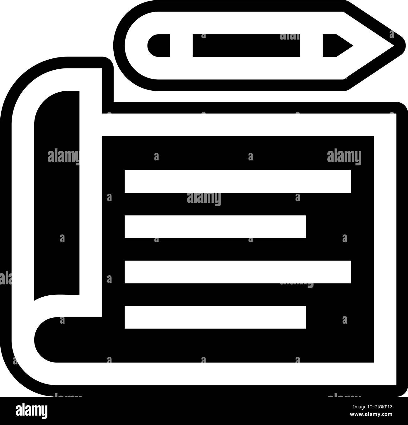 Architecture blueprint drawing tools Stock Vector Images - Alamy