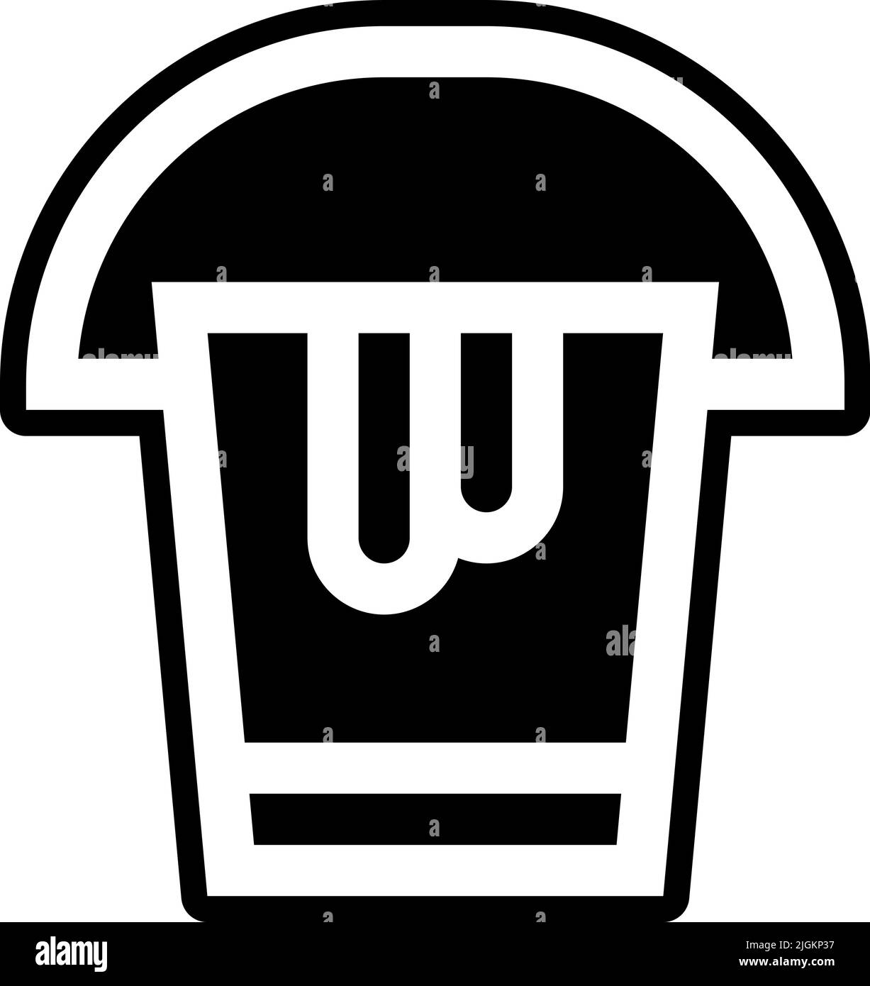 paint bucket icon Stock Vector Image & Art - Alamy