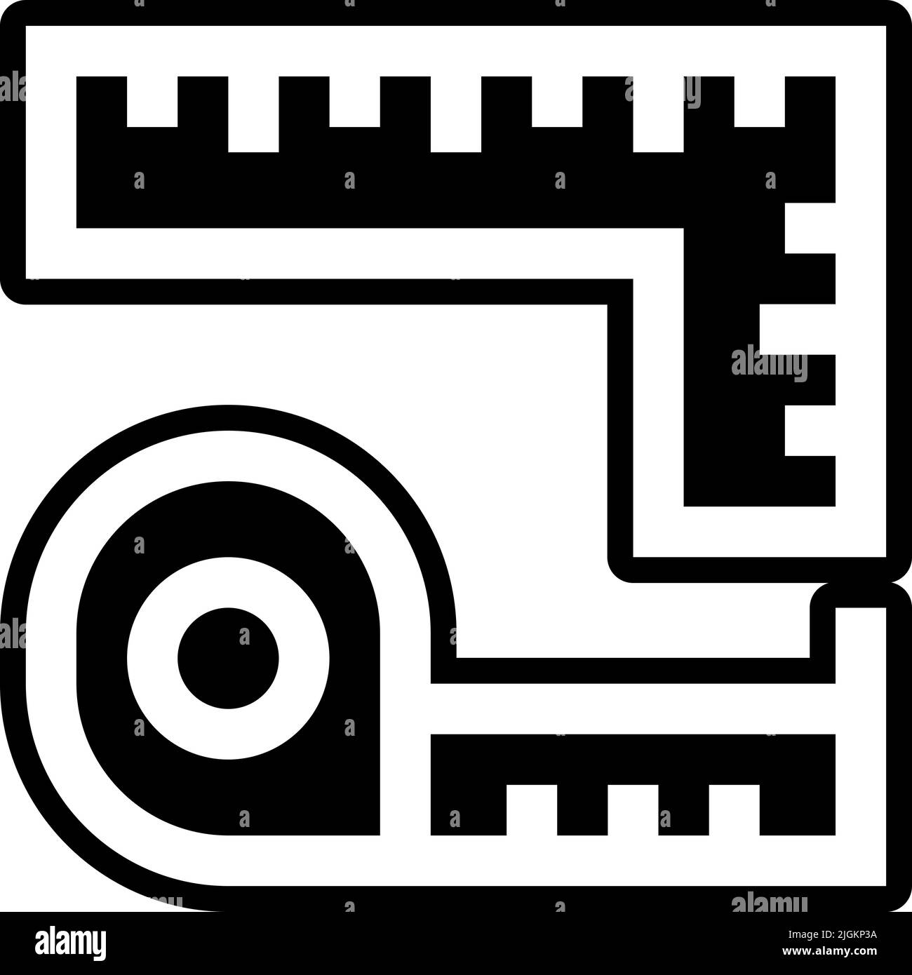 measuring tool icon Stock Vector Image & Art - Alamy