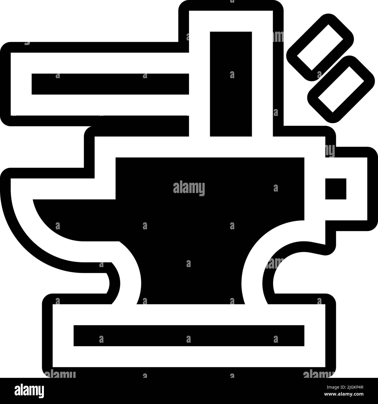 anvil icon Stock Vector Image & Art - Alamy