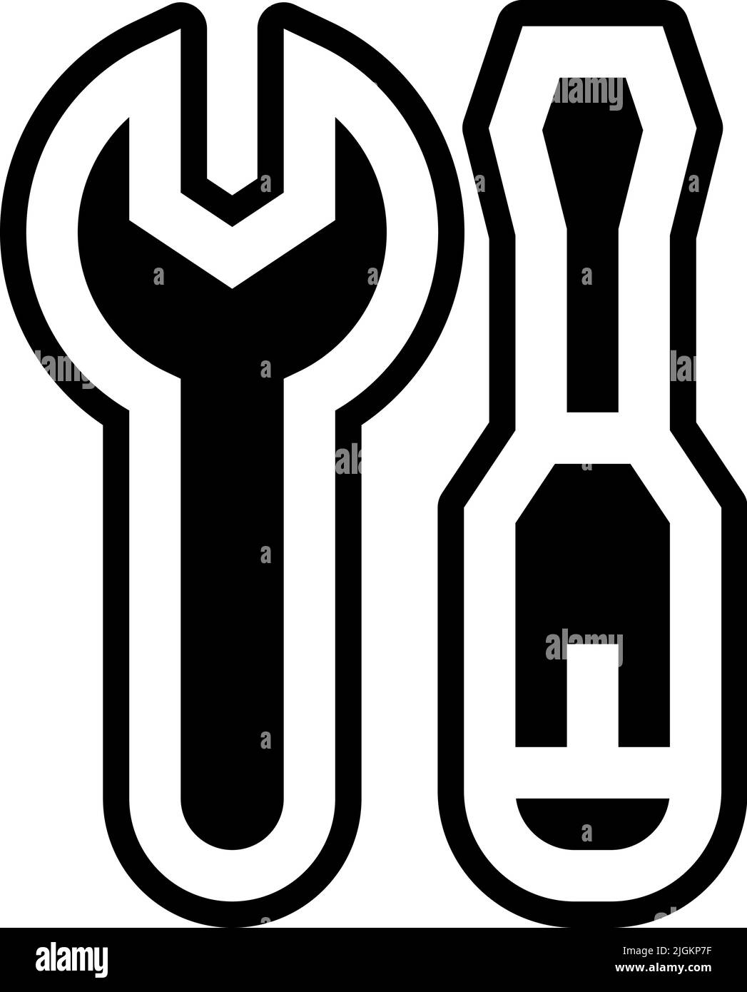 spanner icon Stock Vector Image & Art - Alamy