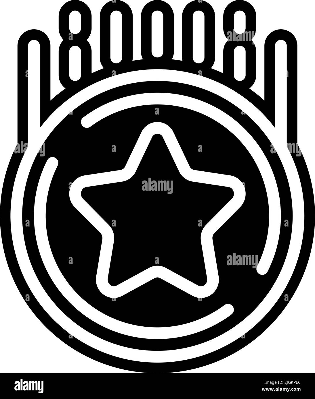 Token money icon simple Stock Vector Images - Alamy