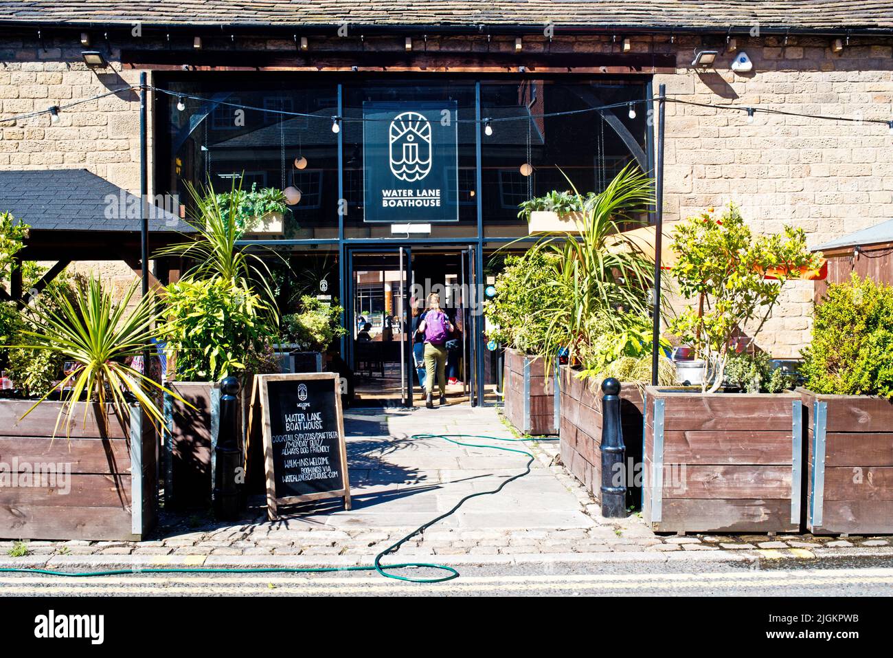 The Boathouse Pub, Water Lane, Leeds, England Stock Photo - Alamy