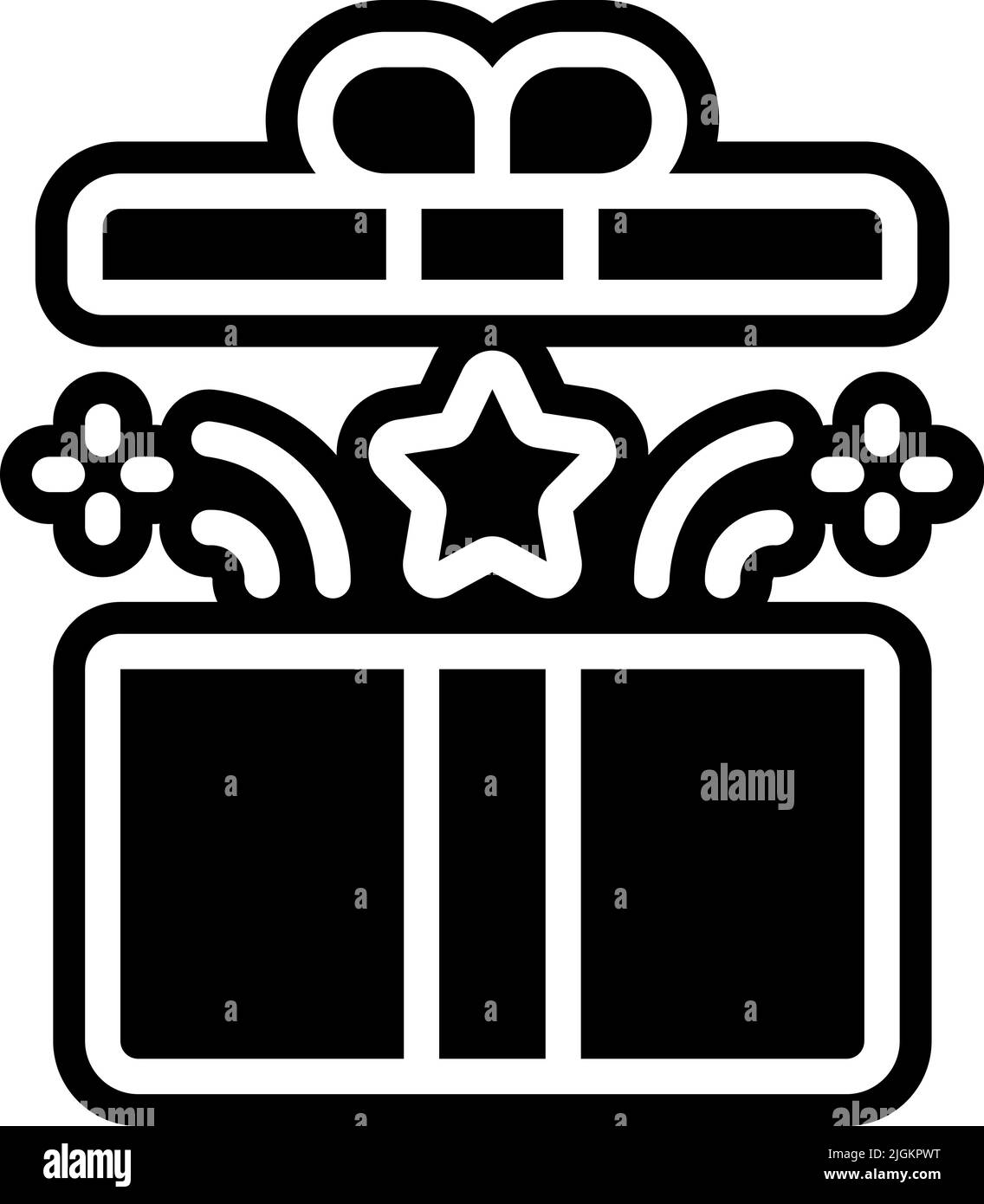 gift box icon Stock Vector Image & Art - Alamy