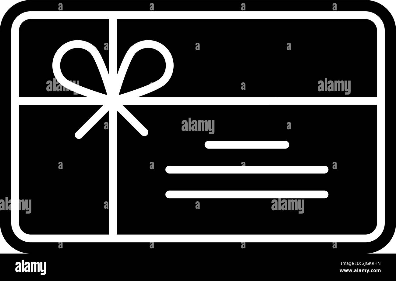 Gift voucher Black and White Stock Photos & Images - Alamy