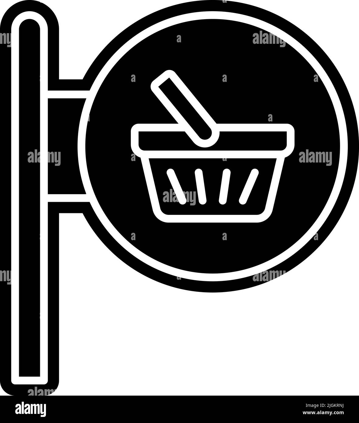Board signboard arrow pictogram Stock Vector Images - Alamy