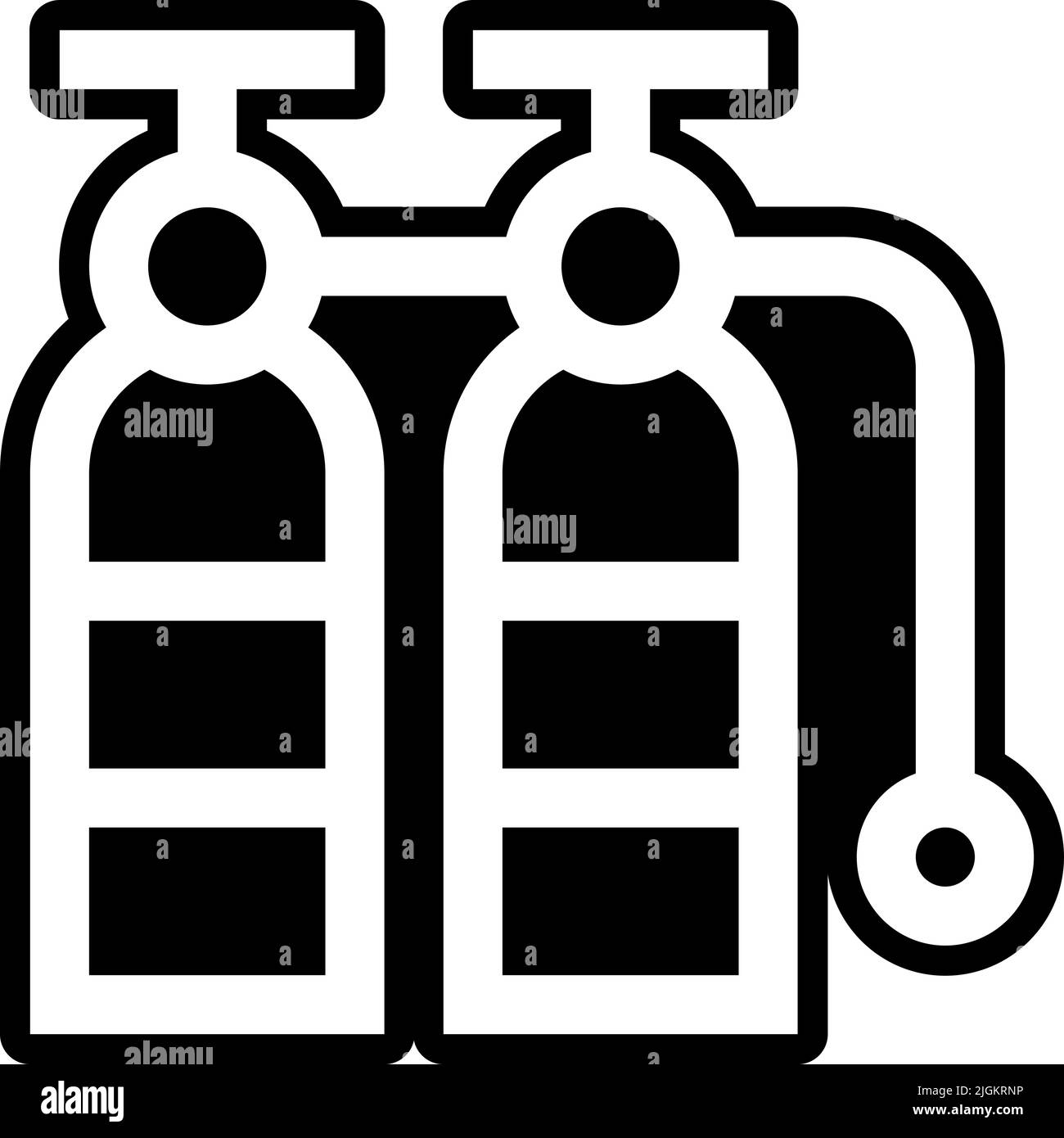 oxygen tanks icon Stock Vector Image & Art - Alamy