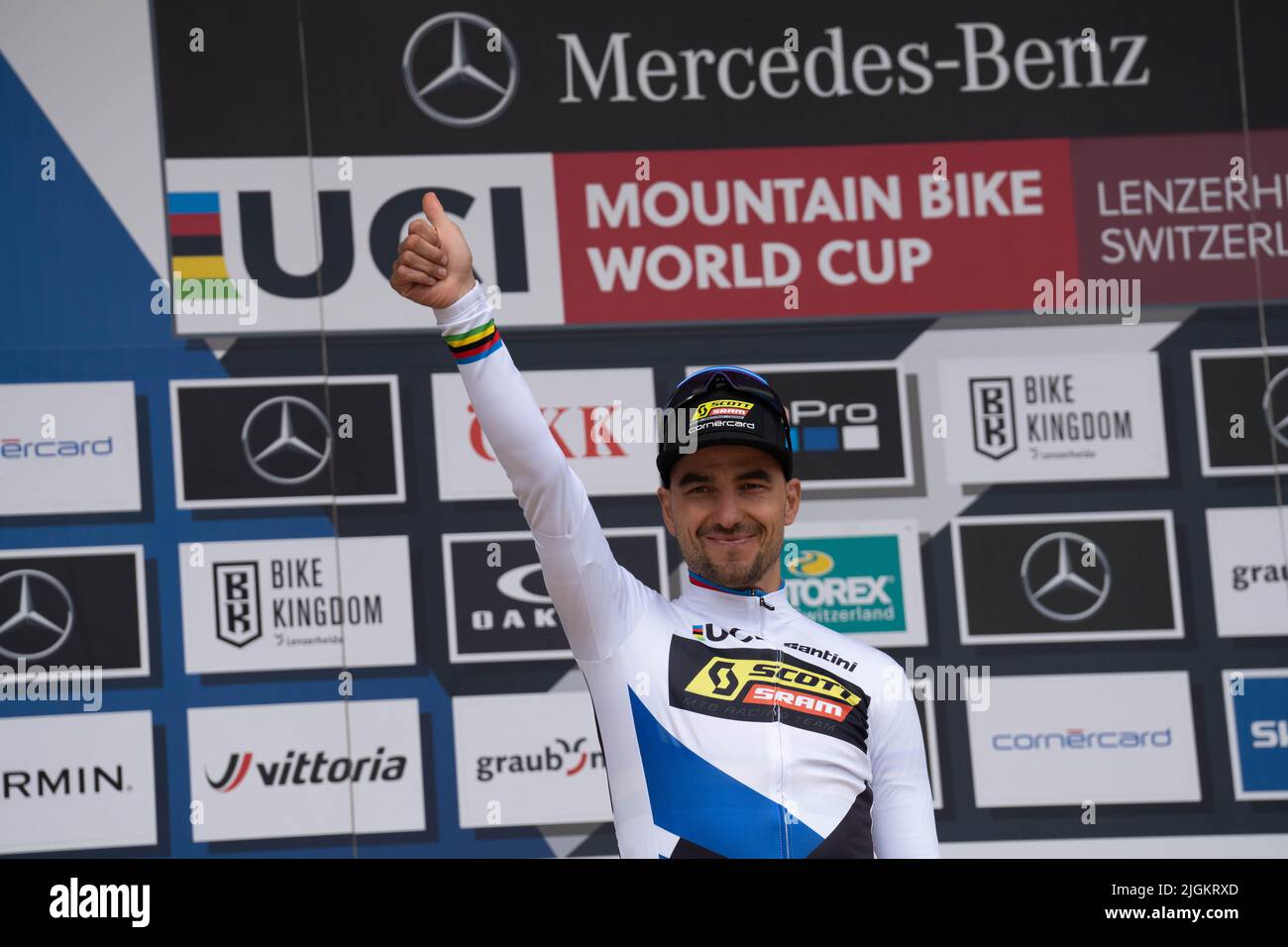 Schurter Nino during Mercedes-Benz UCI Mountain Bike World Cup ...