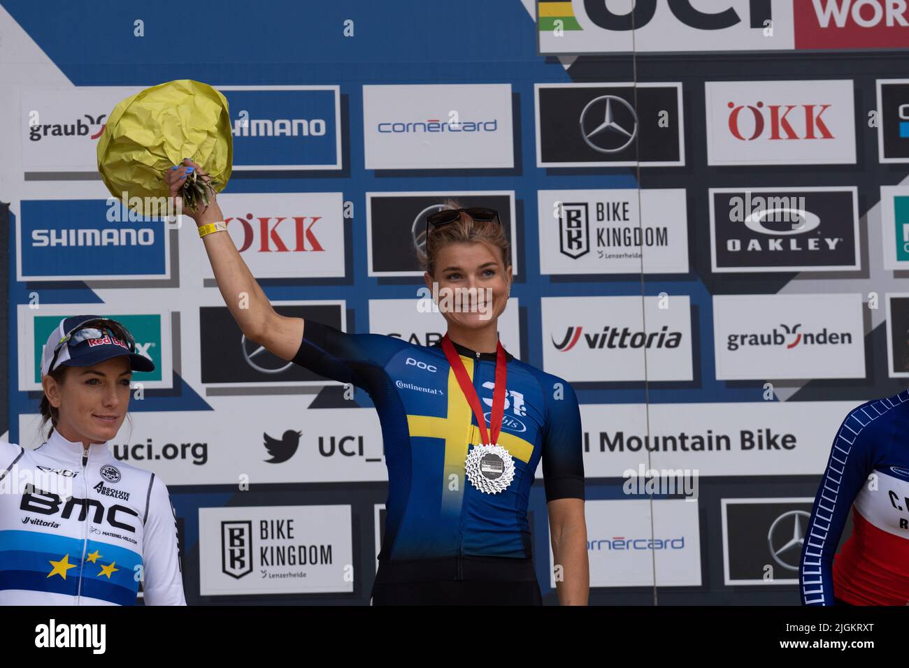 Rissveds Jenny during Mercedes-Benz UCI Mountain Bike World Cup ...