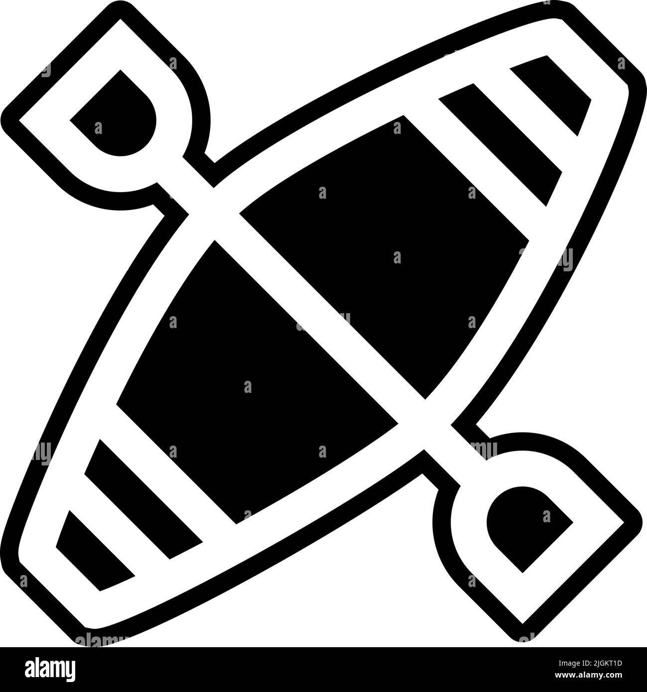 Summer camp kayak Cut Out Stock Images & Pictures - Alamy