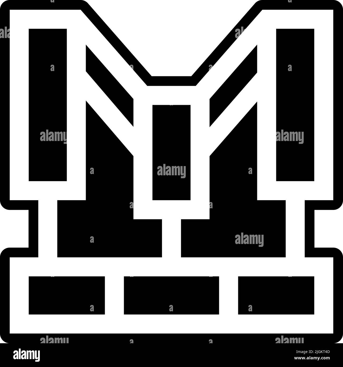 Safety harness and helmet and worker Stock Vector Images - Alamy