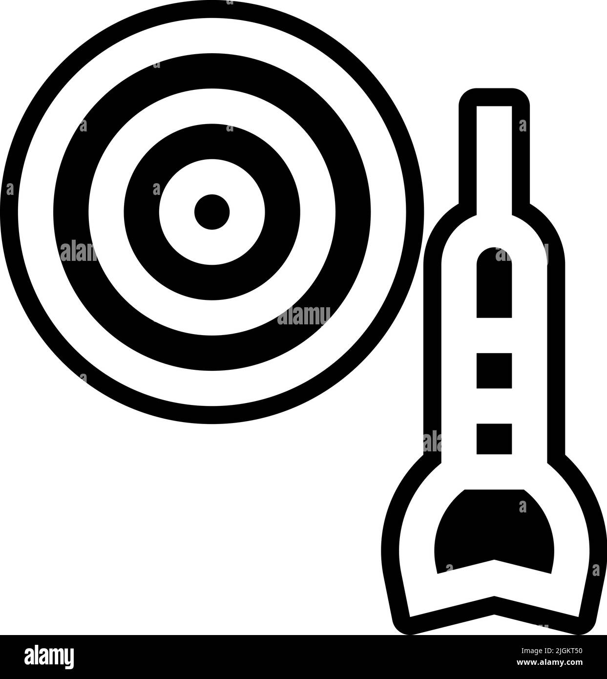archery icon Stock Vector Image & Art - Alamy