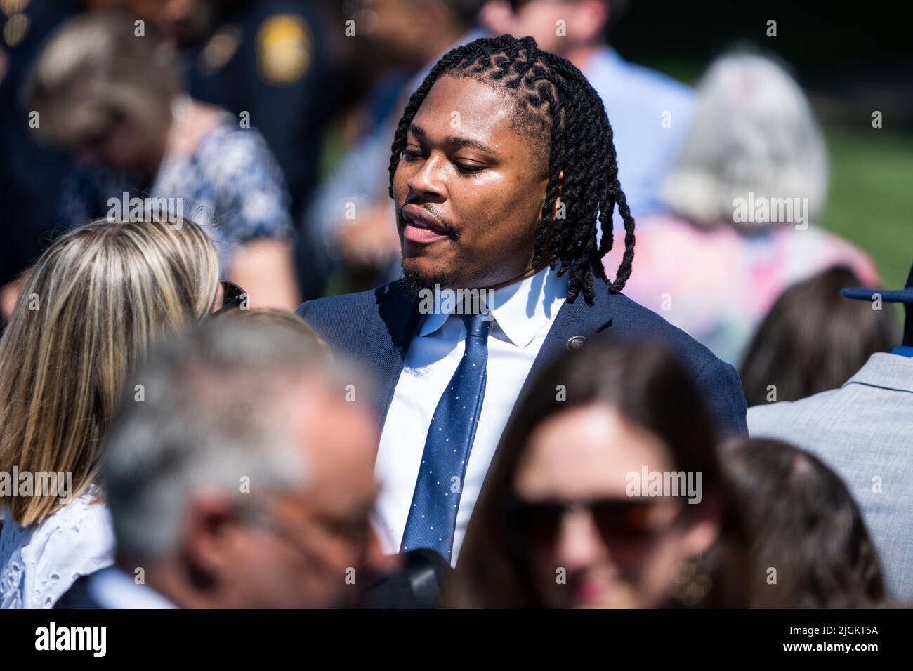 UNITED STATES - JULY 11: State Rep. Malcolm Kenyatta, D-Pa., attends an ...