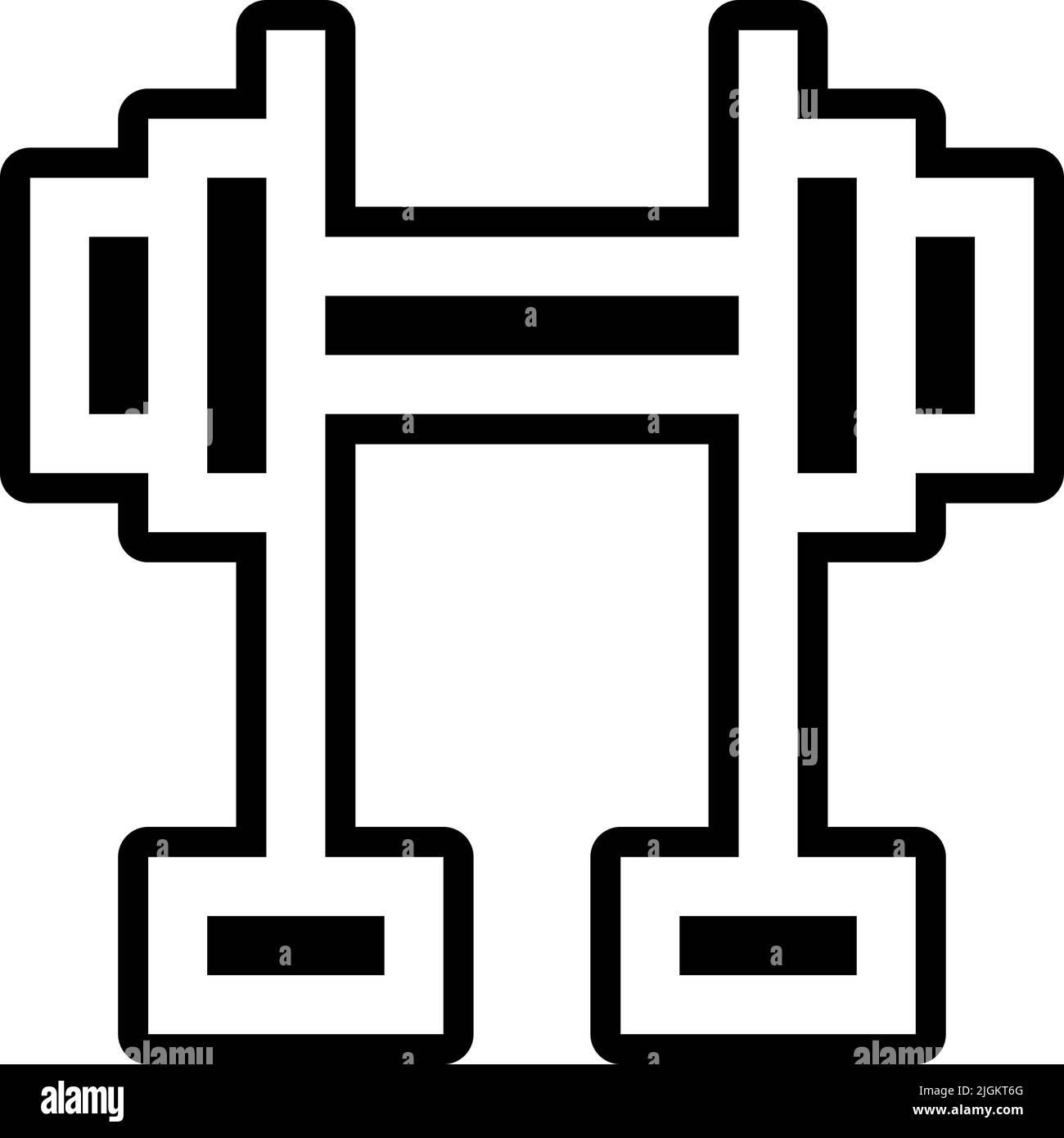 weightlifting icon Stock Vector Image & Art - Alamy