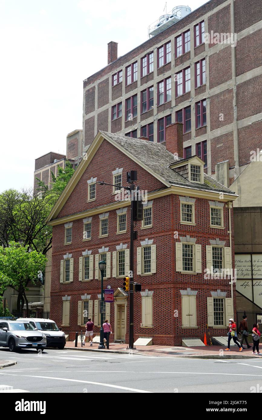 Declaration house philadelphia hi-res stock photography and images - Alamy