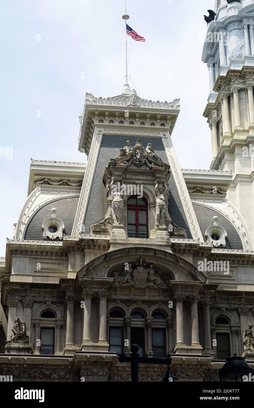 Philadelphia City Hall, Philadelphia, Pennsylvania, USA, North America ...