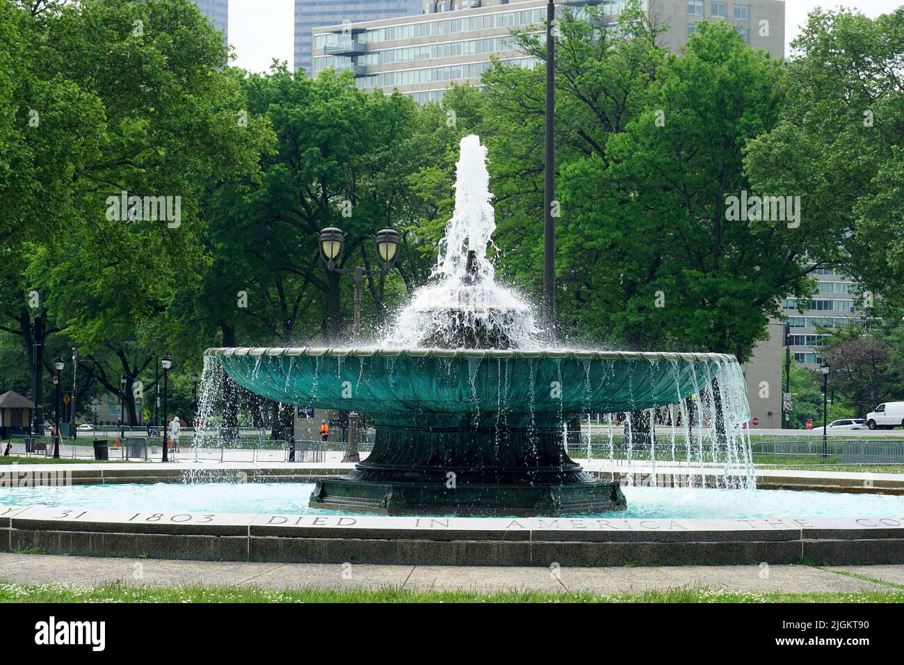 Ericsson fountain hi-res stock photography and images - Alamy