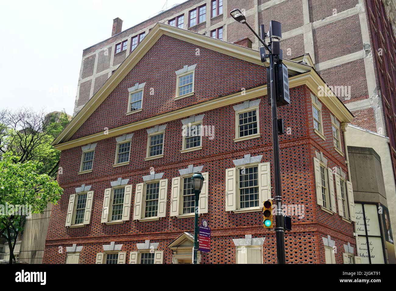 Declaration House (Thomas Jefferson here drafted the US Declaration of ...