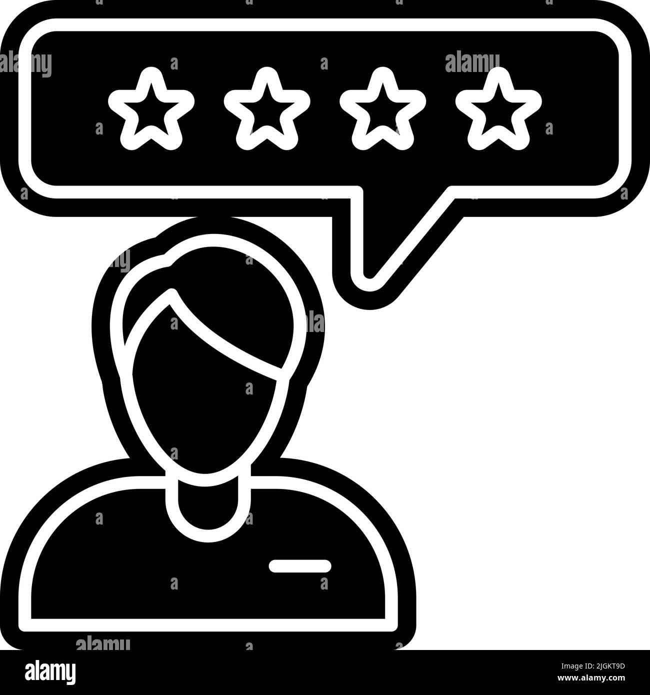 customer review icon Stock Vector Image & Art - Alamy
