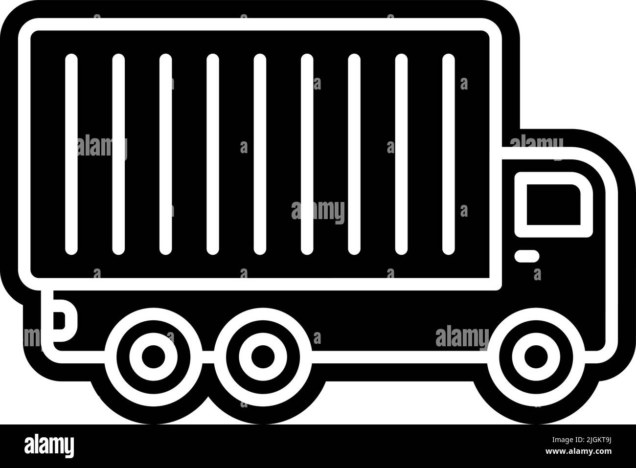 cargo truck icon Stock Vector Image & Art - Alamy