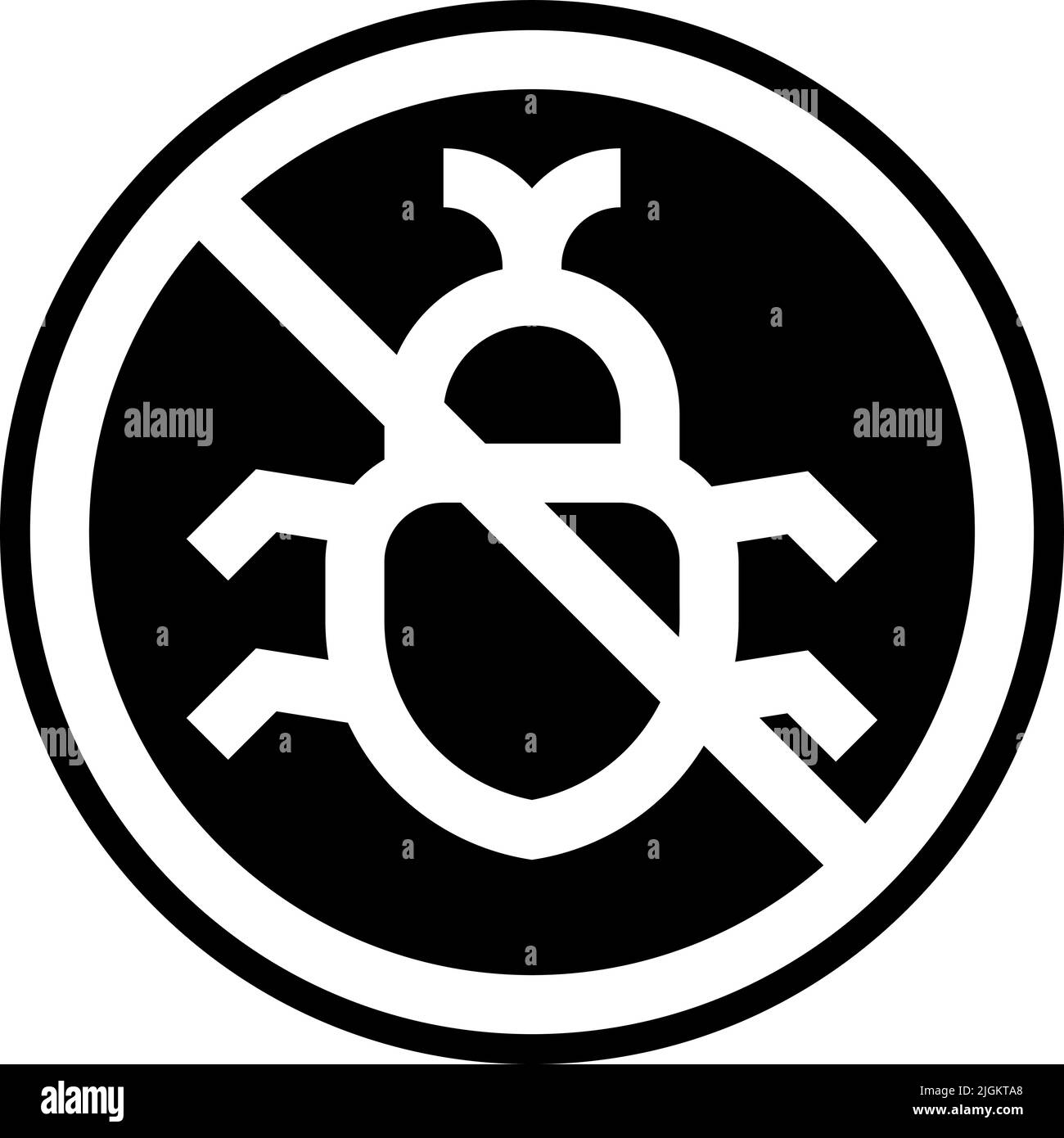 no bugs icon Stock Vector Image & Art - Alamy