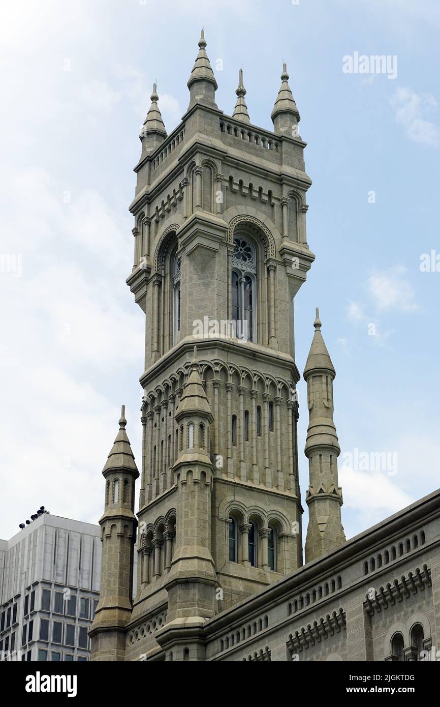 Masonic Temple, Philadelphia, Pennsylvania, USA, North America Stock ...
