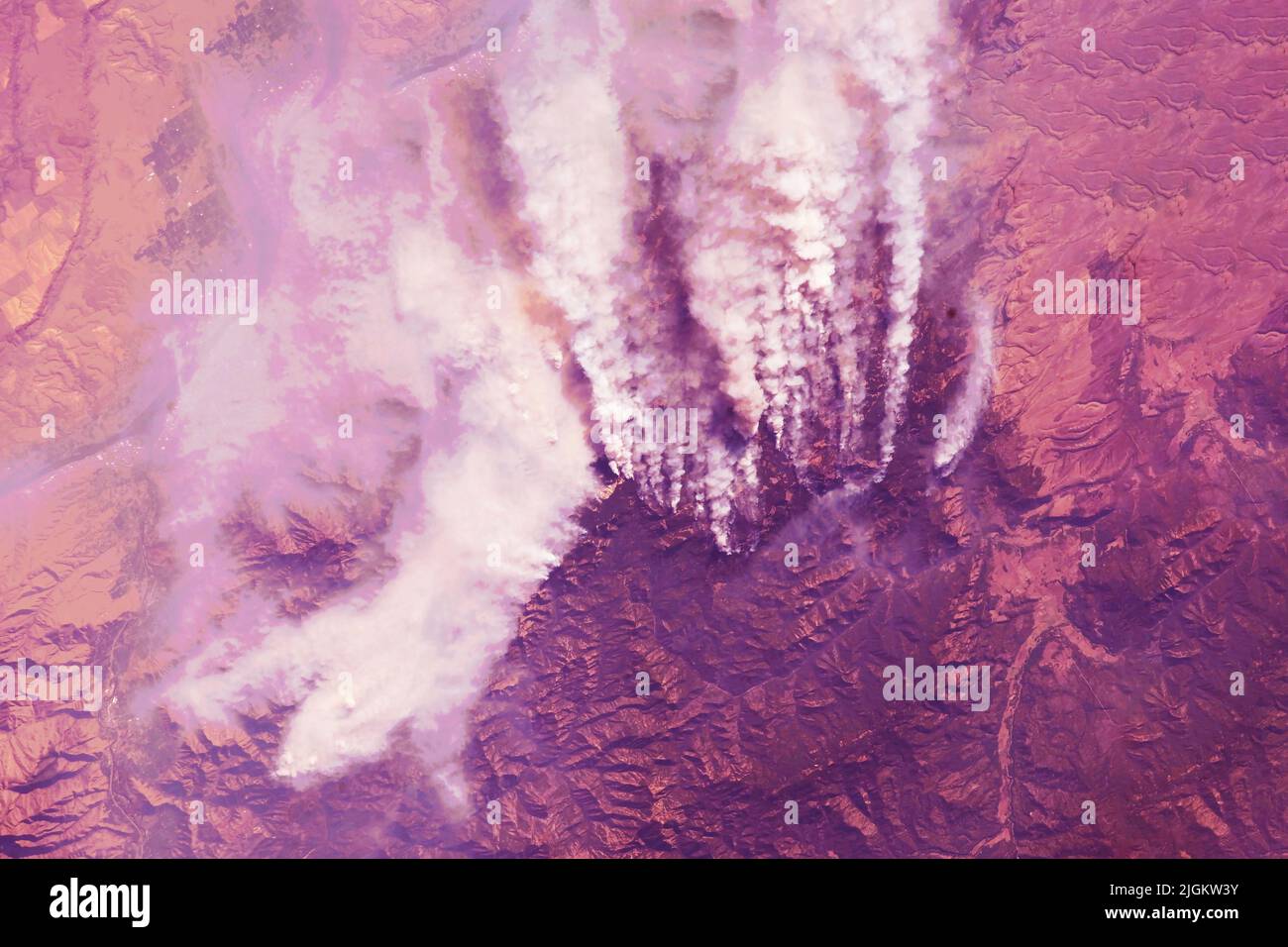 California fires map hi-res stock photography and images - Alamy