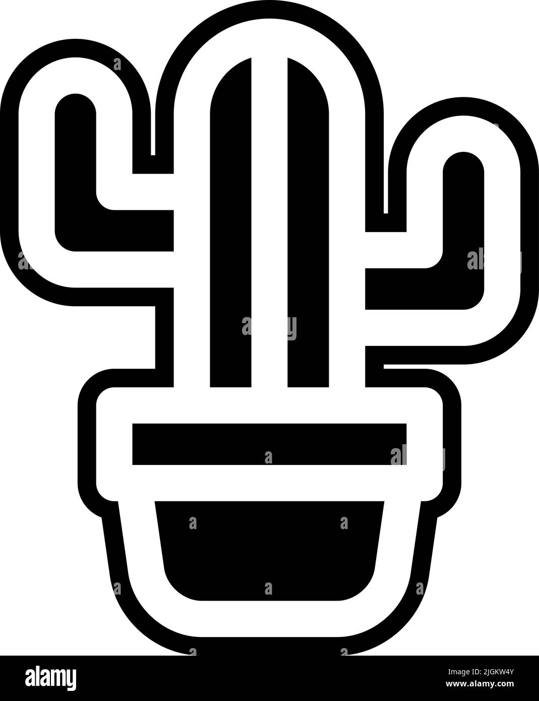 cactus icon Stock Vector Image & Art - Alamy
