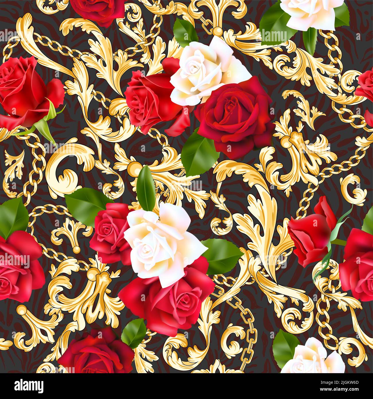 Animal mix print seamless Stock Vector Images - Alamy