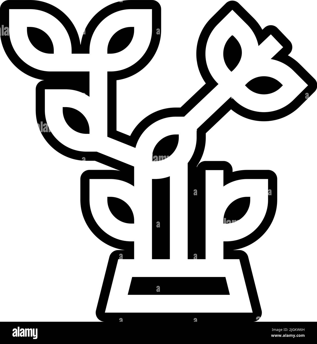 plant icon Stock Vector Image & Art - Alamy