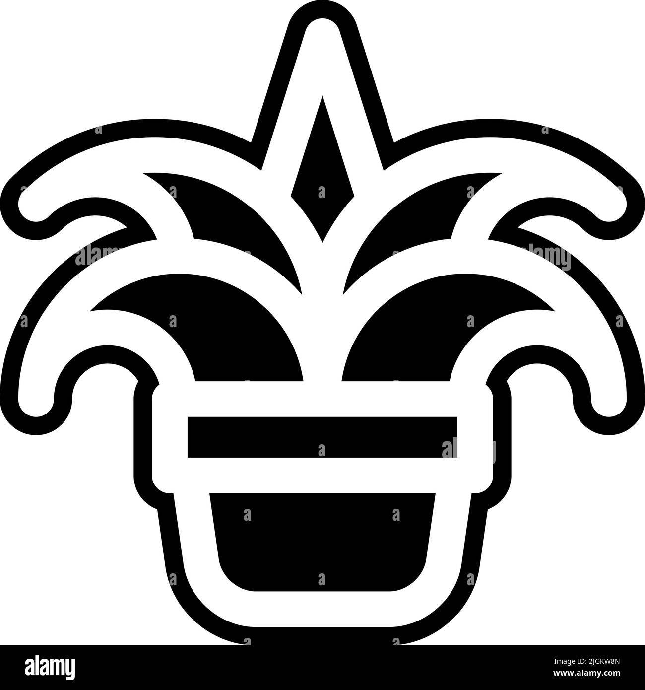 chlorophytum icon Stock Vector Image & Art - Alamy