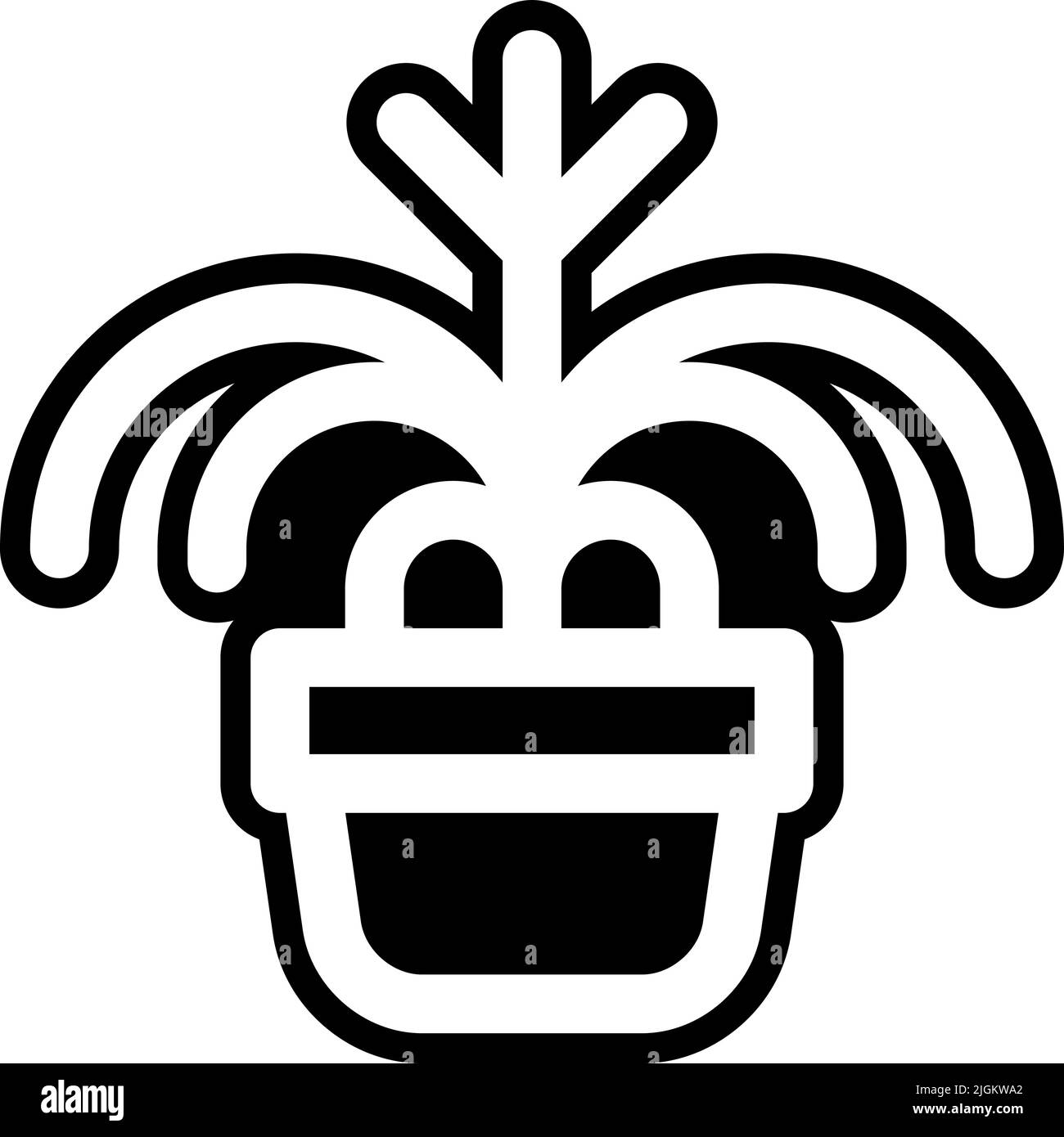 bromeliad icon Stock Vector Image & Art - Alamy
