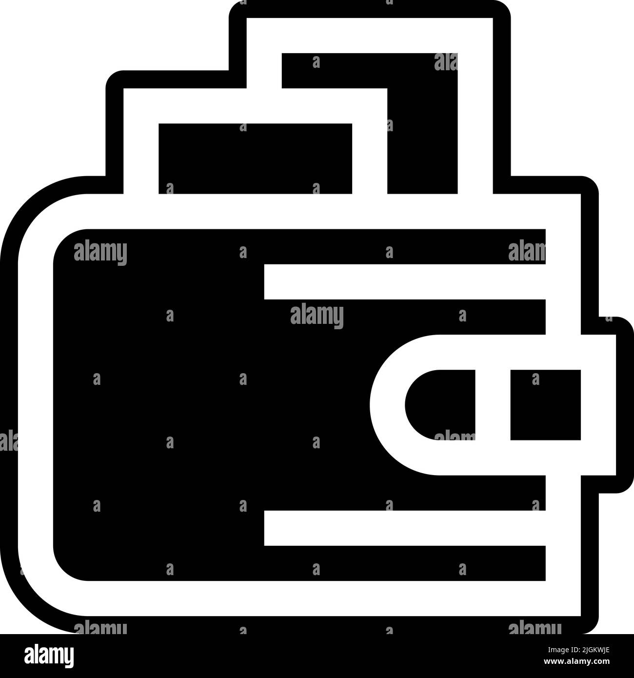 wallet icon Stock Vector Image & Art - Alamy