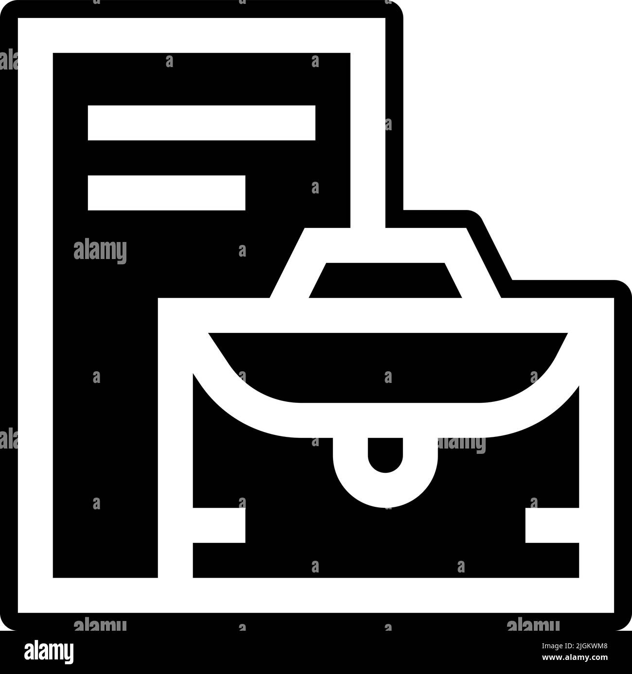 job icon Stock Vector Image & Art - Alamy