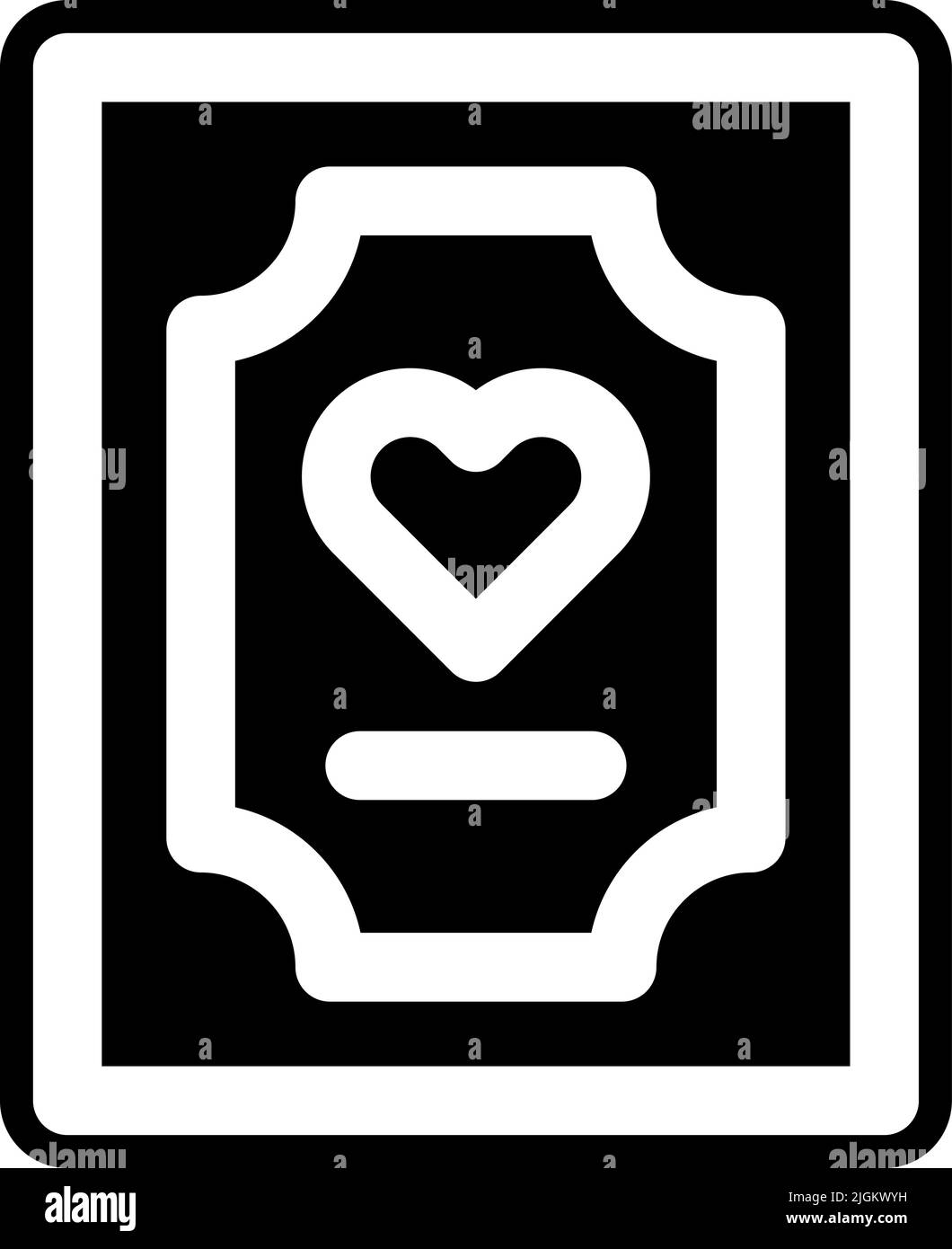 wedding card icon Stock Vector Image & Art - Alamy