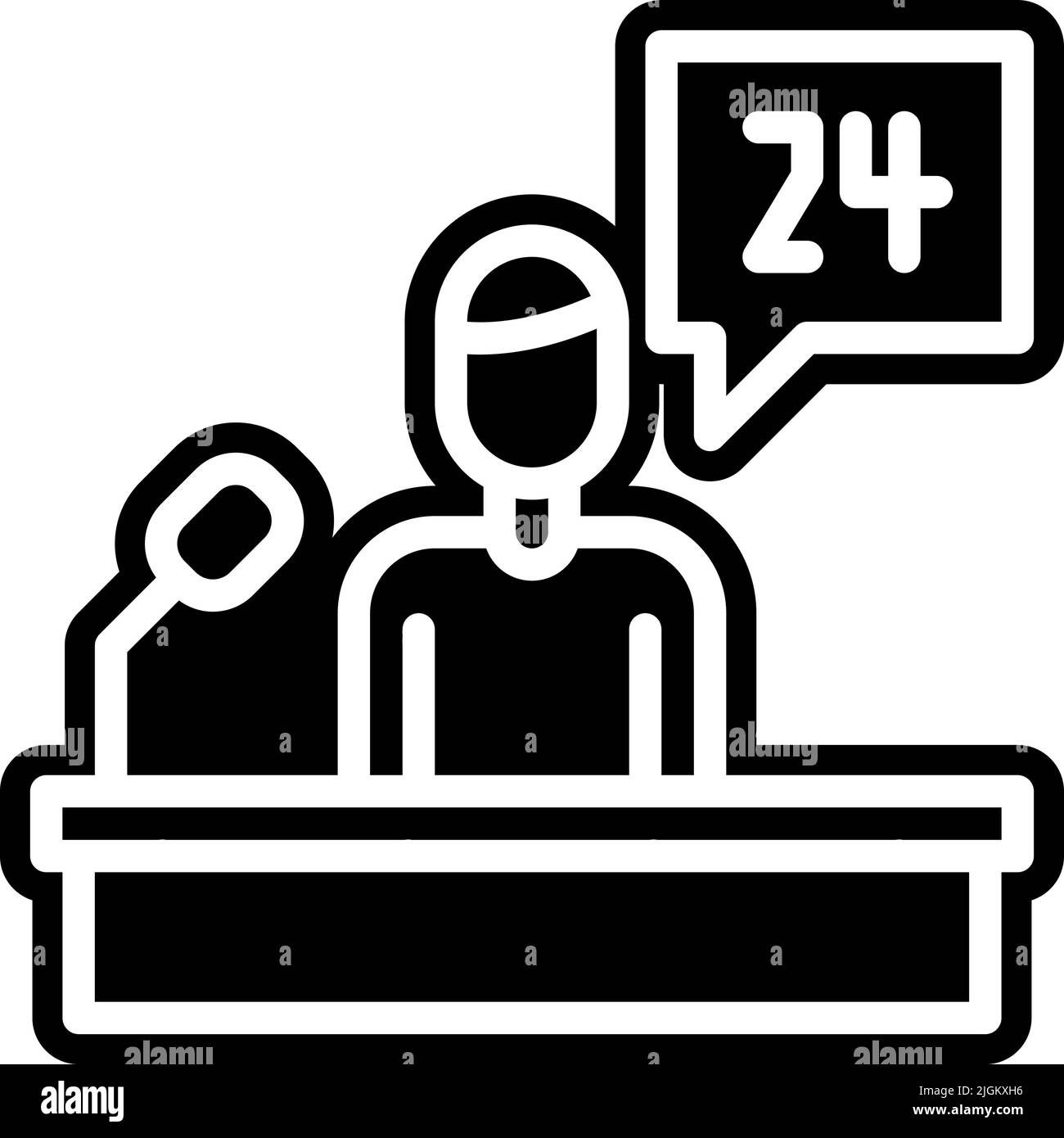 hours icon Stock Vector Image & Art - Alamy