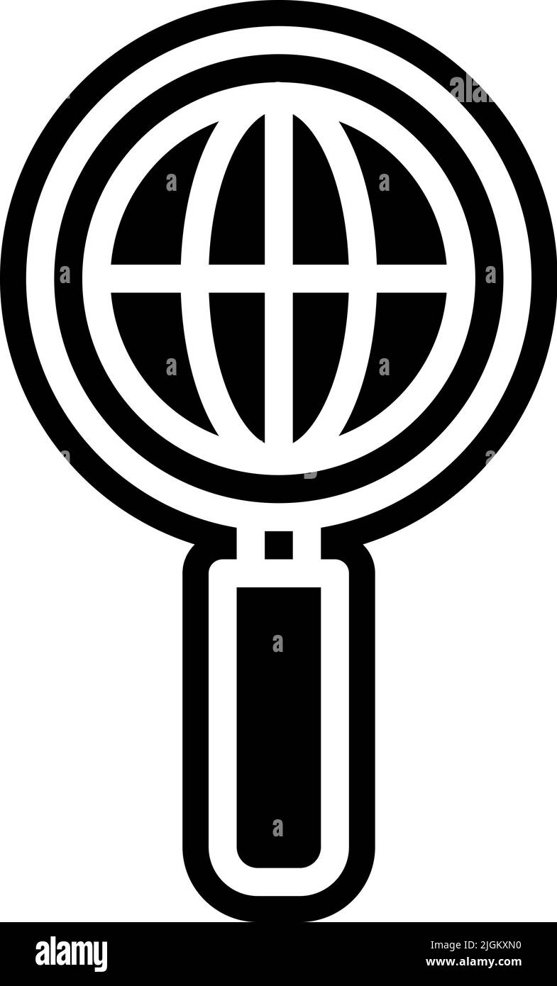 magnifier icon Stock Vector Image & Art - Alamy