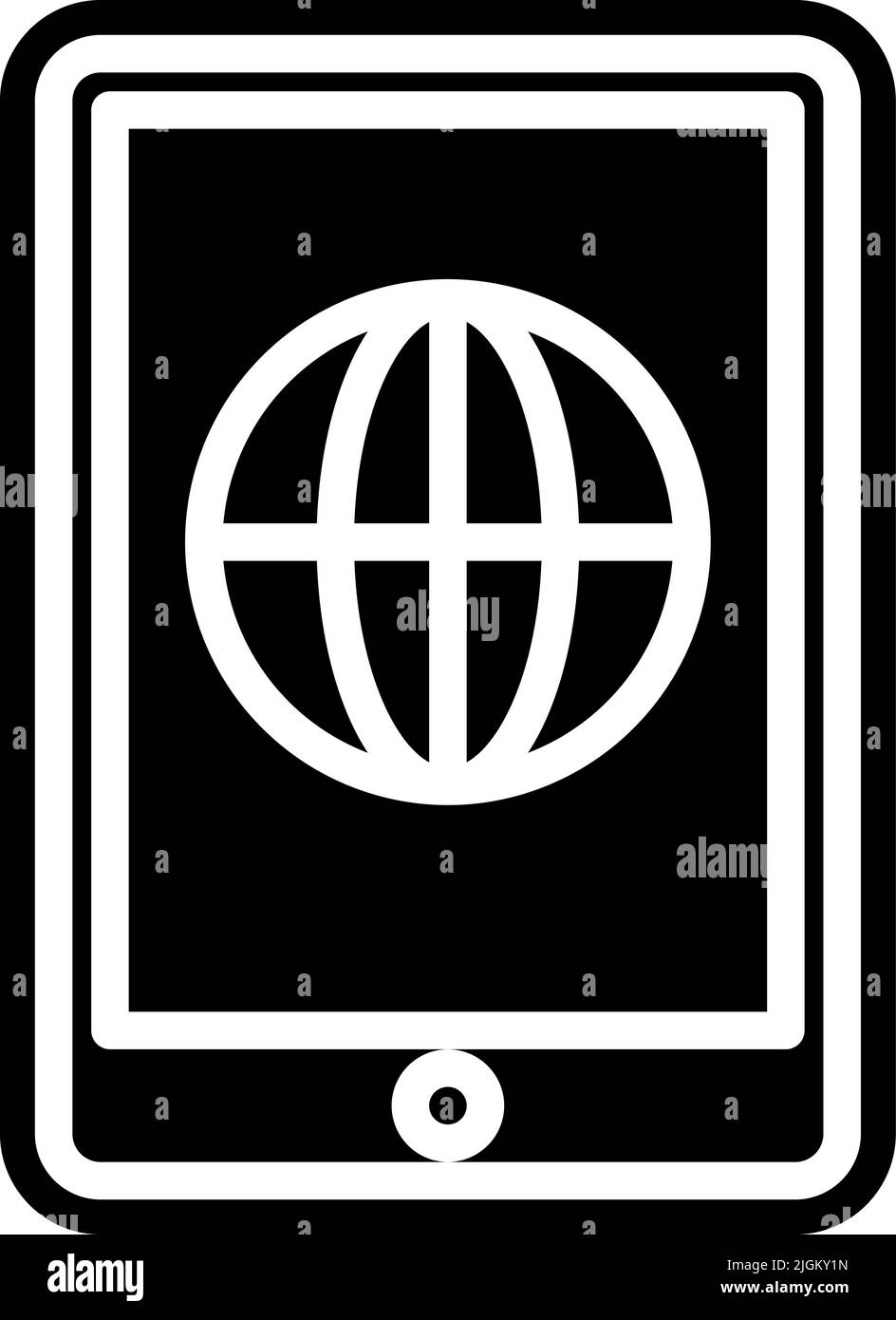 tablet icon Stock Vector Image & Art - Alamy