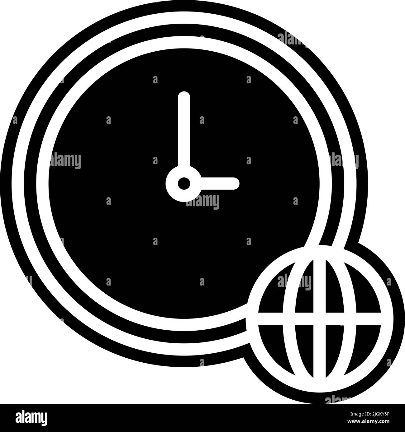 time icon Stock Vector Image & Art - Alamy