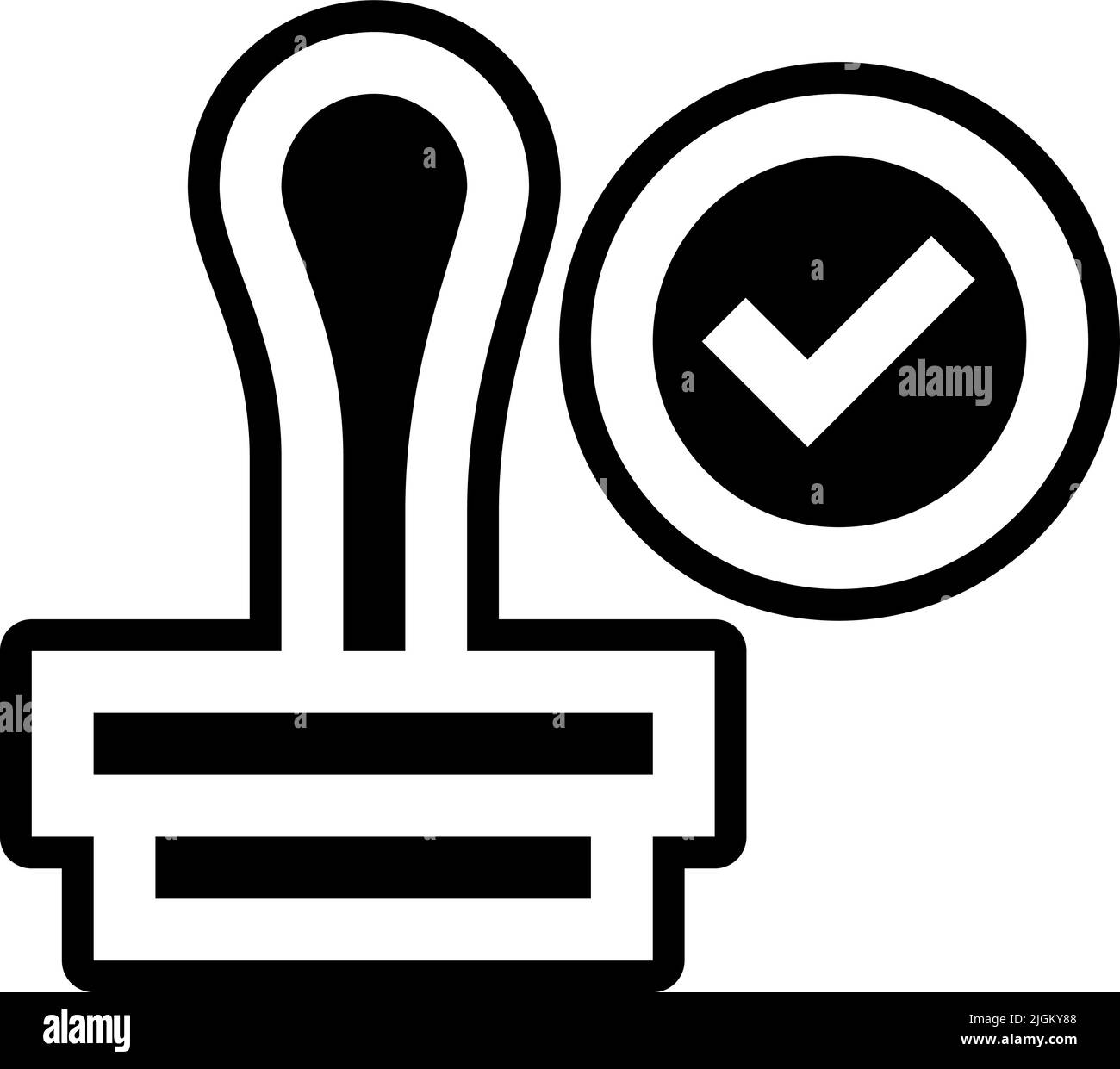 stamp icon Stock Vector Image & Art - Alamy