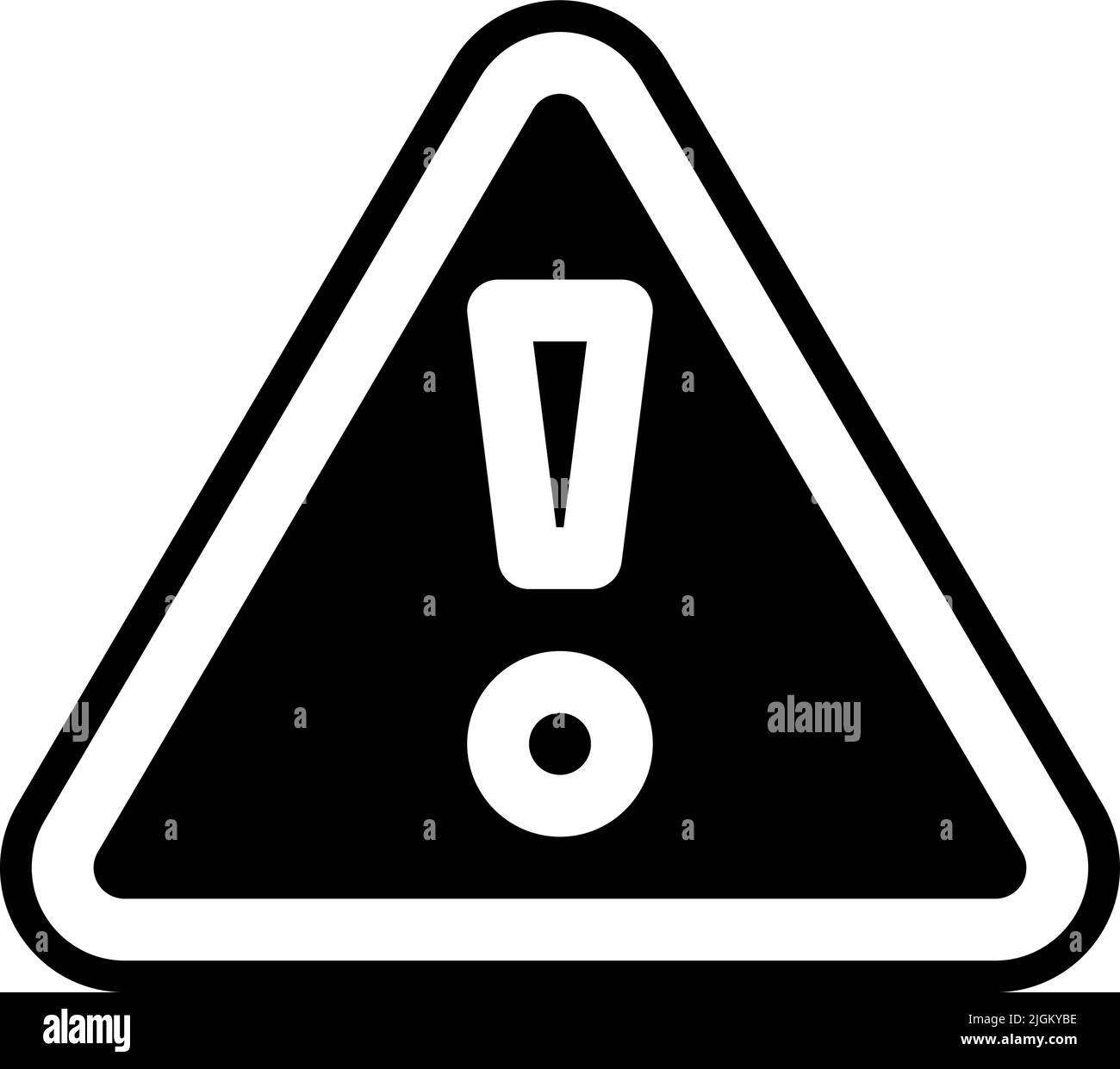 warning icon Stock Vector Image & Art - Alamy