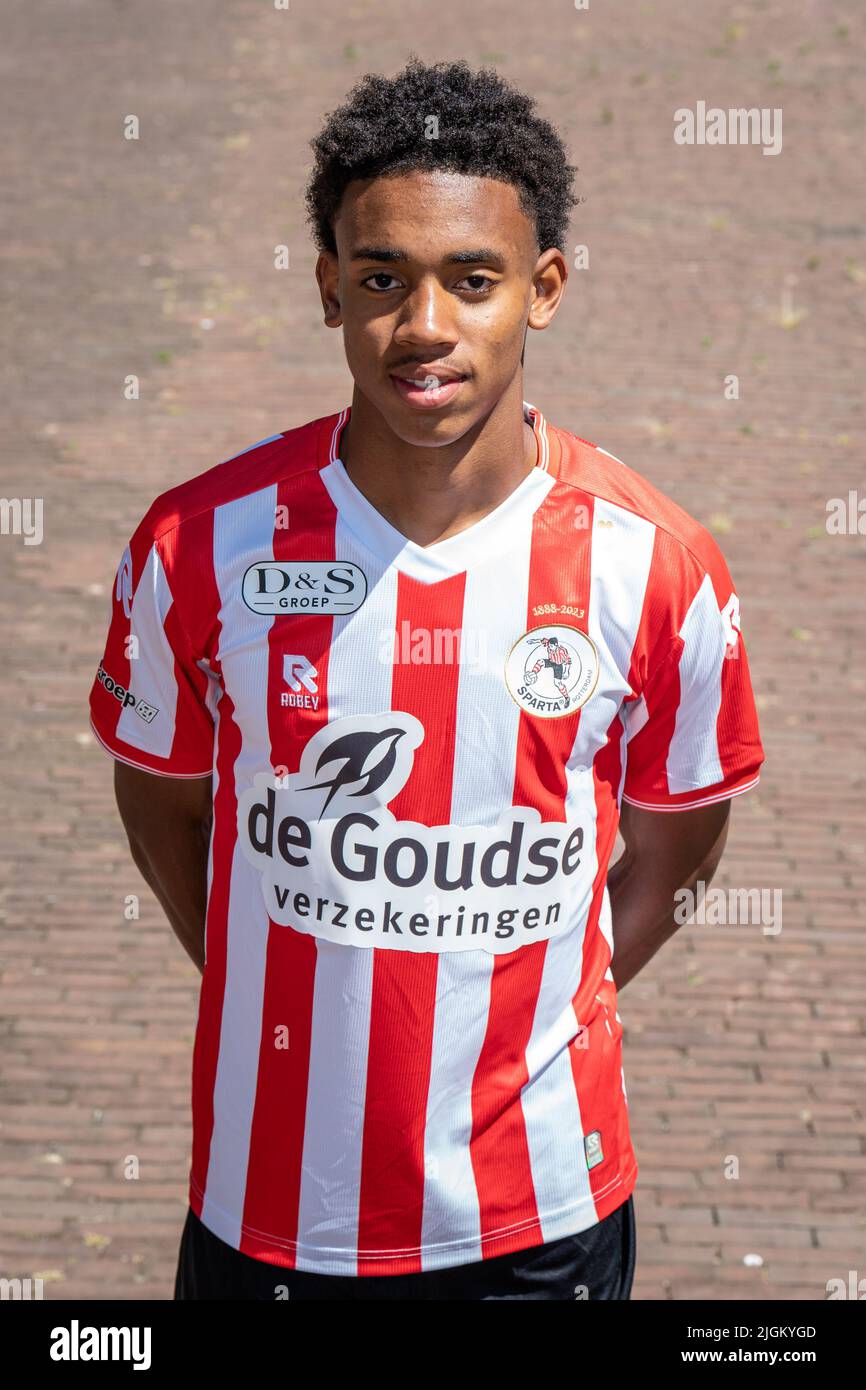 ROTTERDAM, NETHERLANDS - JULY 8: David Garden of Jong Sparta Rotterdam ...