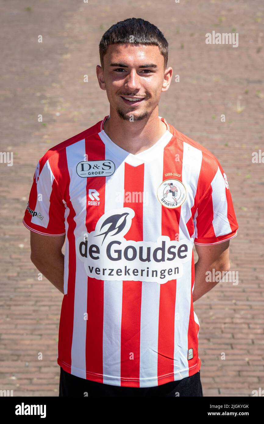 ROTTERDAM, NETHERLANDS - JULY 8: Delano Gouda of Jong Sparta Rotterdam ...