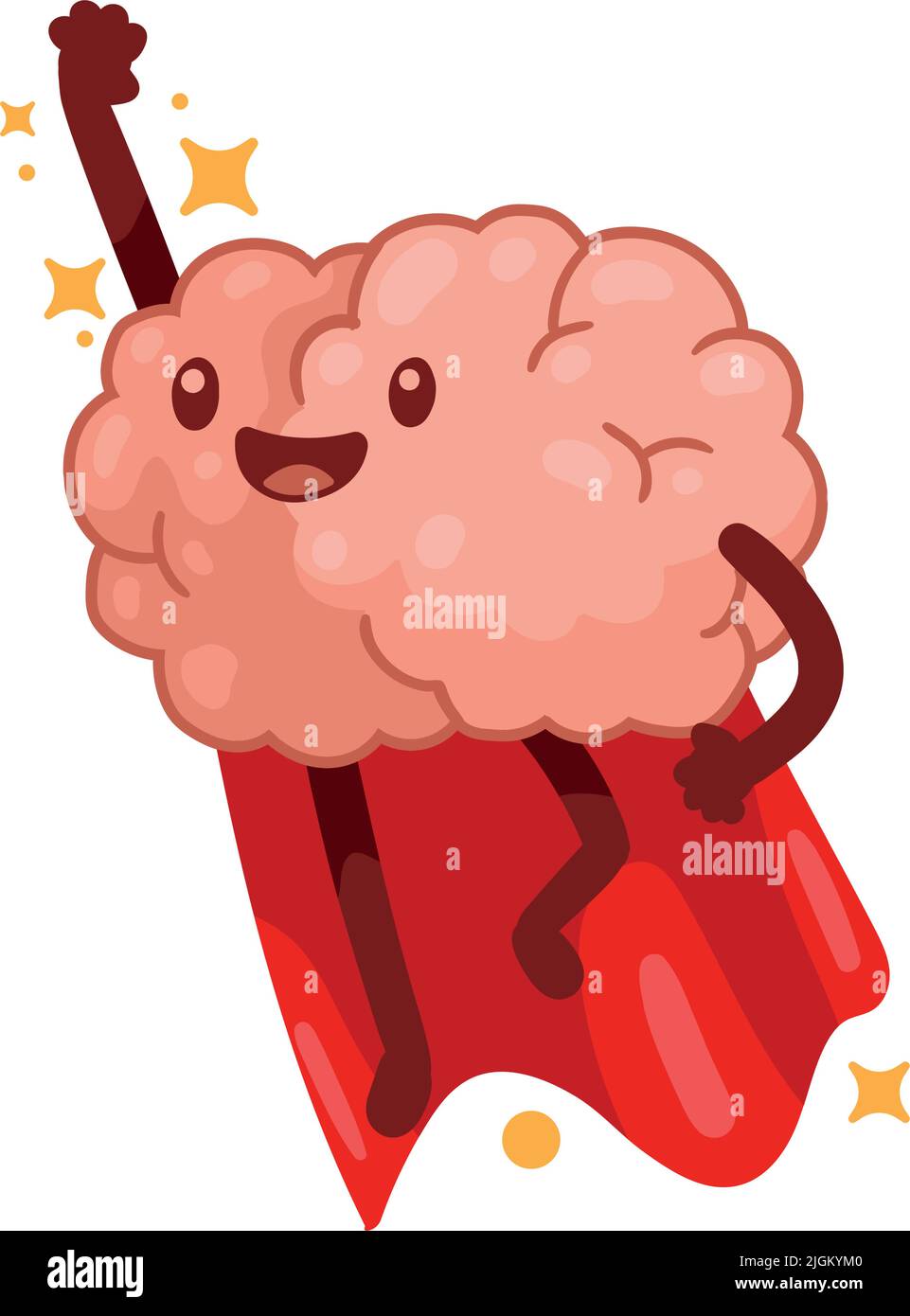 brain hero comic character Stock Vector Image & Art - Alamy
