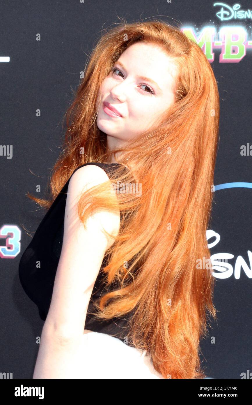 LOS ANGELES - JUL 9: Francesca Capaldi at the Zombies 3 Premiere ...